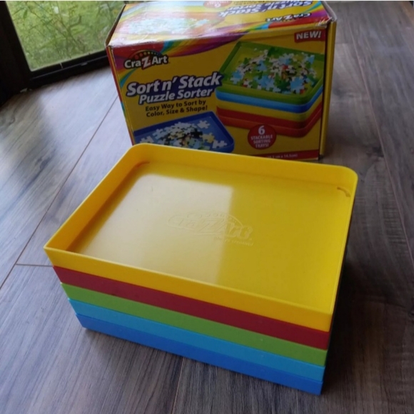 Cra-Z-Art | Toys | Crazart Sort N Stack Highgloss Finish Plastic Puzzle ...
